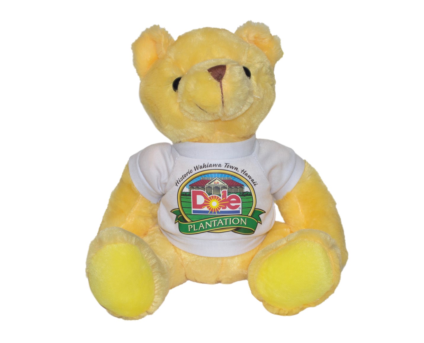 DOLE PLANTATION 10 INCH YELLOW BEAR - Dole Plantation